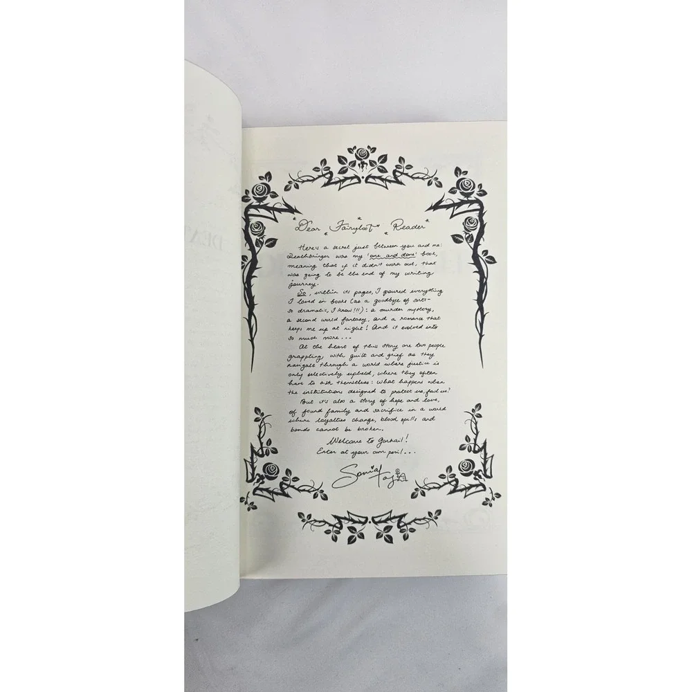 Accents | Fairyloot Deathbringer Sonia Tagliareni Exclusive Edition ...